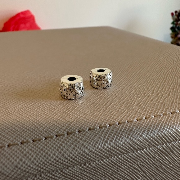 Pandora | Jewelry | Pandora Flower Clips | Poshmark